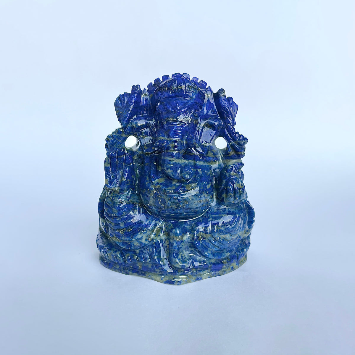 Lapis Ganesha Idol 2319 Carat Idol Height-9.2 CM-(LLP-MRT-2.) – phrapikanet